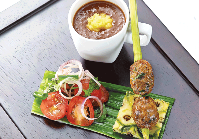 U.S. Duck Satay with Peanut Pineapple Dip - USAPEEC ASEAN
